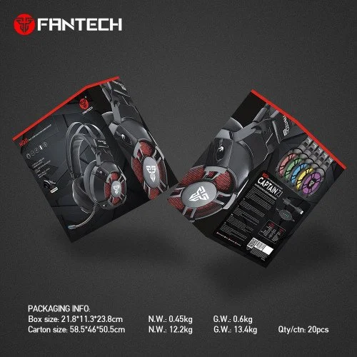 FANTECH HG11 Pro Captain 7.1 Sound Gaming Headset Price in BD