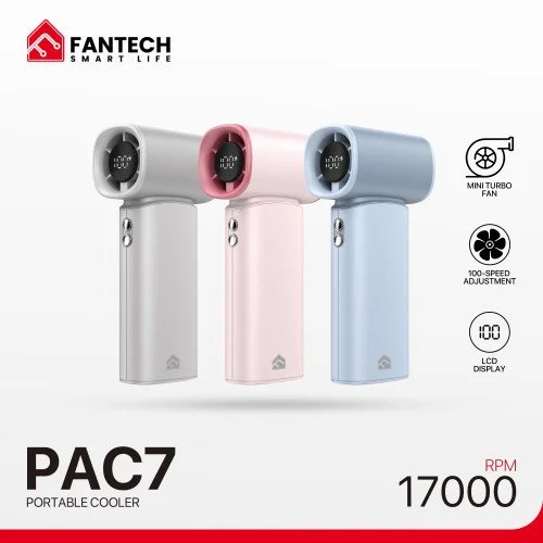 FANTECH PAC7 Portable Mini Turbo Fan | 17000RPM Cooling