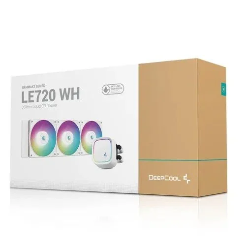 DEEPCOOL LE720 White 360mm Liquid CPU Cooler price in bd
