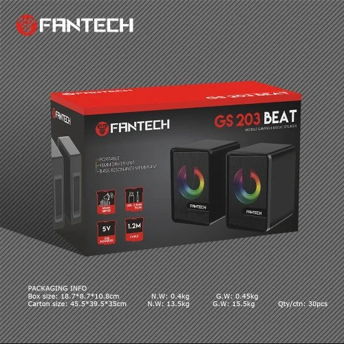 FANTECH GS203 BEAT Gaming Speaker price in Bangladesh