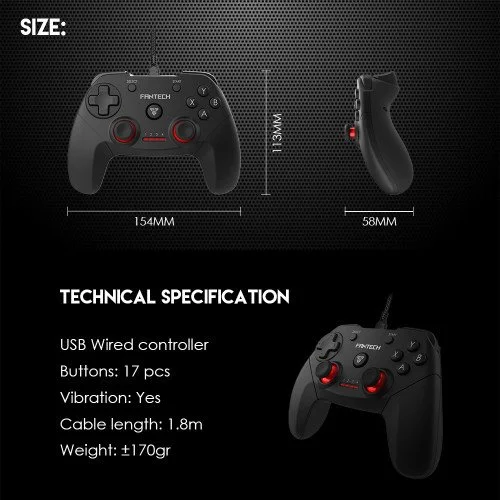 Buy FANTECH GP12 Revolver Gamepad Price in Bangladesh