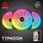 HXHF HF-200 RGB 5 IN 1 120MM CASE COOLING FAN price in bd