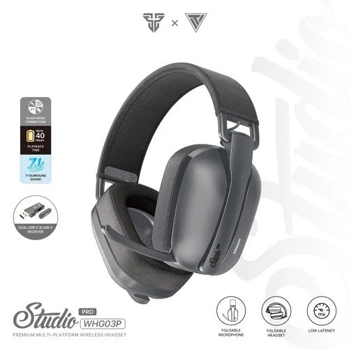 FANTECH WHG03 STUDIO PRO Premium Multiplatform Wireless Headset Price In BD