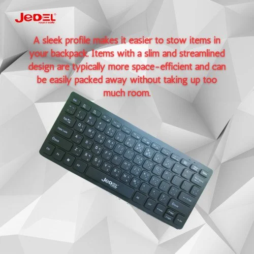 Buy JEDEL K1000 USB Wired Ultra Slim Mini Keyboard Price In BD