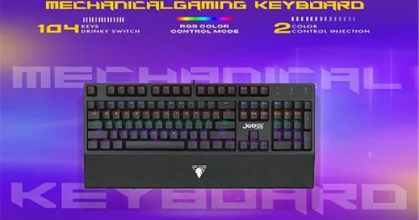 Latect Price Of JEDEL GAMING KL128 RGB MECHANICAL GAMING KEYBOARD In BD