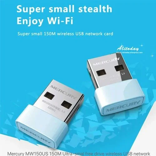 Mercury MW150US 150Mbps NANO WiFi receiver price in bd