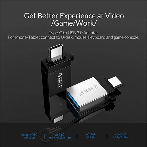 Best Orico CBT-UT01 Type-C to Black USB3.0 Adapter Price in bd