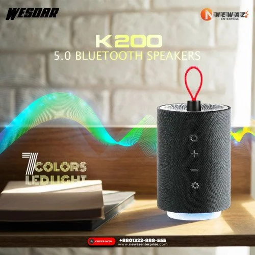 Buy WESDAR K200 Bluetooth Stereo Speaker Price In BD