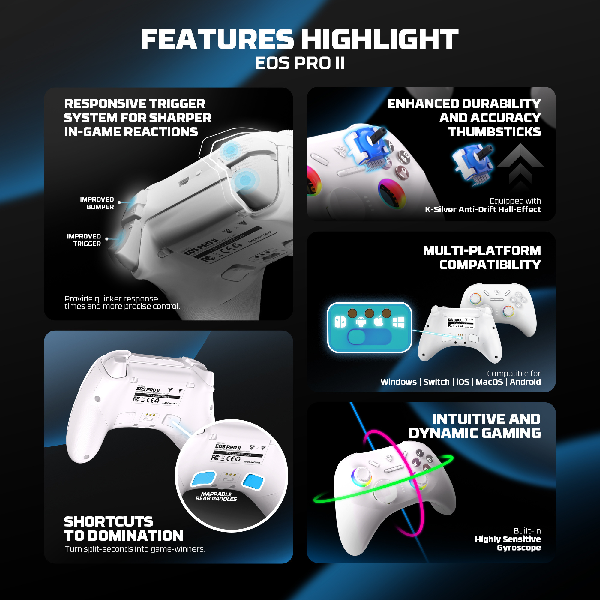 FANTECH WGP15V2 Eos Pro II Multi-Platform Wireless Controller Price in BD